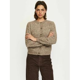 Soft Rebels Knit Cardigan ' SRAllison ' female Brown size XS