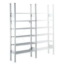 Sch&auml;fer Shop Fachbodenregal SSI Sch&auml;fer R3000, Grundregal, B 1055 x T 400 mm, Fachlast 100 kg