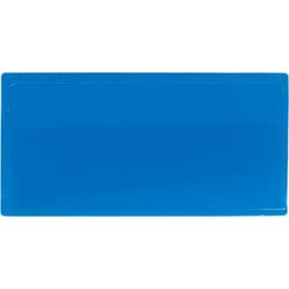 Etikettentasche Label TOP, magnetisch, 50x110, blau