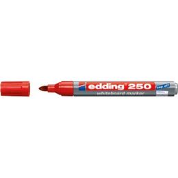Boardmarker Edding 250, 1 St&uuml;ck, rot