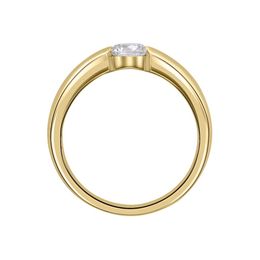 ONE ELEMENT Ring 'Spannfassung' female Gold size 59