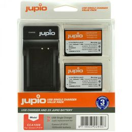 Jupio Value Pack: 2x Battery LP-E10