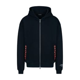 Esteem Sweatjacke Herren Gr&ouml;&szlig;e XL dunkelblau / rot / wei&szlig;