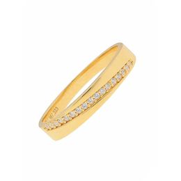 Adelia´s Adelia ́s Ring Damen Größe 68 gold / transparent