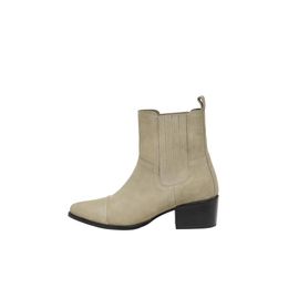 Only Stiefel Damen Gr&ouml;&szlig;e 38 beige / schwarz Winterschuhe