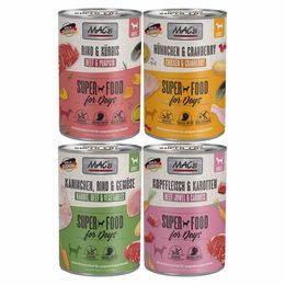 MAC's Dog Mixpaket Hunde-Nassfutter getreidefrei 24x400g