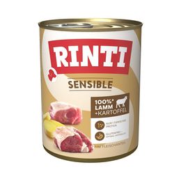 Rinti Sensible Lamm & Kartoffel Hunde-Nassfutter glutenfrei 12x800g