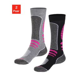 active by Lascana LASCANA ACTIVE Skisocken mehrfarbig Gr. 39-42 f&uuml;r Damen