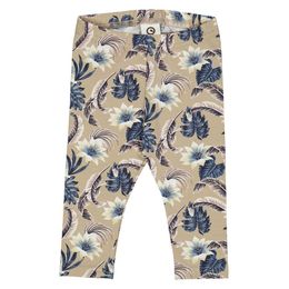 müsli Leggings in Beige/ Hellblau - 43% | Größe 92 | Babyhosen
