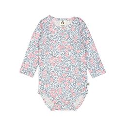 müsli Body in Hellblau/ Rosa/ Weiß - 55% | Größe 68 | Baby-bodys