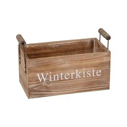 POSIWIO Aufbewahrungskiste in Hellbraun - (B)25,5 x (H)12 x (T)13,4 cm - 12% | Kisten-koerbe
