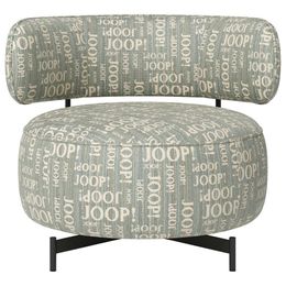 JOOP! Designsessel Characters, Blau, Gr&uuml;n, Textil, 89x76x89 cm, Goldenes M, Lederauswahl, Stoffauswahl, Sitzfl&auml;che 180&deg; drehbar, Wohnzimmer, Sessel, Polstersessel