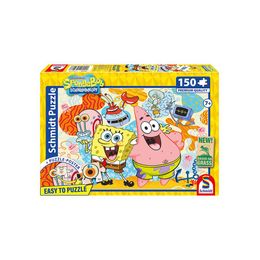 Schmidt Spiele 150tlg. Puzzle "SpongeBob, Spongebob und Freunde" - ab 7 Jahren - 22% | Gesellschaftsspiele