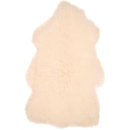 Kaiser Naturfellprodukte Dekorationslammfell in Creme - 42% | Gr&ouml;&szlig;e 70-90 cm | Wohndekoration