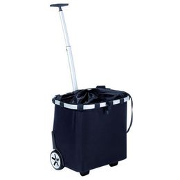 Reisenthel Carry-Cruiser Carrycruiser Black, Metall, 40 L, 42x47.5x32 cm, Innentasche, wasserabweisend, h&ouml;henverstellbarer Griff, Leichtlaufrollen, Freizeit, Koffer & Taschen, Einkaufstaschen