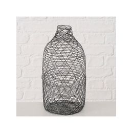 Boltze Vase ''Juanita'' in Schwarz - (H)28,5 x &Oslash; 15 cm - 25% | Kerzen-vasen