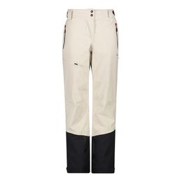CMP Ski-/ Snowboardhose in Beige/ Schwarz - 42% | Gr&ouml;&szlig;e 38 | Damen-sporthosen