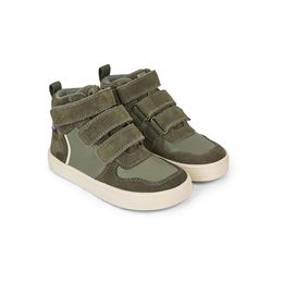 Bundgaard Leder-Sneakers "Nero" in Khaki - 58% | Größe 25 | Babysneakers