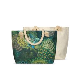 HIP Strandtasche "Agatha" in Grün/ Mint - (B)60 x (H)43 cm - 22% | Damen-taschen