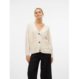 V&eacute;ro Moda Vero Moda Cardigan in Beige - 55% | Gr&ouml;&szlig;e S | Damen-pullover-cardigans