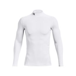 Under Armour Funktionsshirt in Wei&szlig; - 38% | Gr&ouml;&szlig;e L | Herren-sportshirts