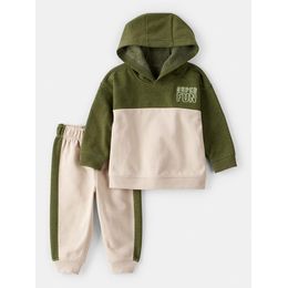 Carter's carter's 2tlg. Outfit in Khaki/ Beige - 48% | Gr&ouml;&szlig;e 68 | Baby-sweatshirts-jacken