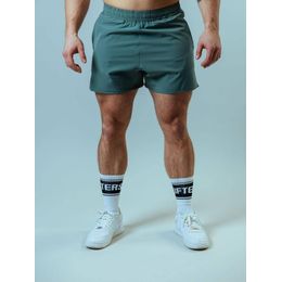 Lifters Sporthose 'Raw Gym Shorts - Short Cut' Herren Gr&ouml;&szlig;e S gr&uuml;n