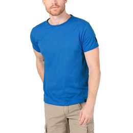 Timezone Shirt in Blau - 55% | Gr&ouml;&szlig;e M | Herren-plussize
