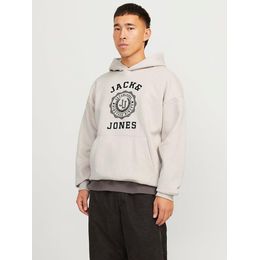 Jack & Jones Jack & Jones Hoodie "Victo" in Creme - 55% | Gr&ouml;&szlig;e XL | Herren-sweatshirts-jacken