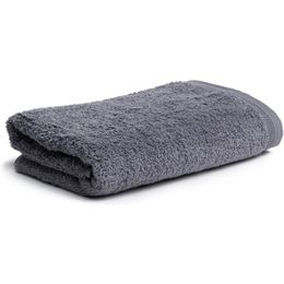 M&ouml;ve Handt&uuml;cher &raquo;Superwuschel&laquo; Handtuch mit Bord&uuml;re, 100% Premium Cotton Baumwolle, einfarbig, weich grau Walkfrottee, Baumwolle