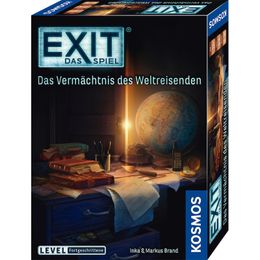 Kosmos Spiel &raquo;EXIT, Das Spiel, Das Verm&auml;chtnis des Weltreisenden&laquo; Made in Germany bunt Spiel