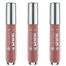 Essence Lipgloss »extreme shine volume lipgloss« 3-tlg., hochglänzend, halbtransparent, leichte Deckkraft Mocha Mingle Lipgloss von Essence
