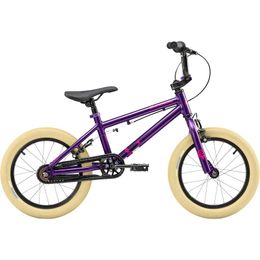 S'COOL S&rsquo;COOL Kinderfahrrad &raquo;S'COOL XtriX mini 16-1S FW - Purple/Fuchsia&laquo; 1 Gang ohne Schaltung Kinderfahrrad