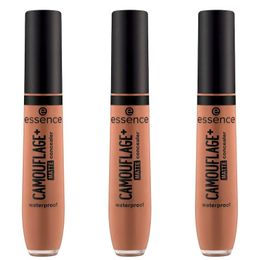 Essence Damen Concealer &raquo;CAMOUFLAGE+ MATTE concealer&laquo; 3-tlg., alle Hauttypen, hohe Deckkraft, langanhaltend beige