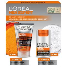 L'Oréal L'ORÉAL PARIS MEN EXPERT Gesichtspflege-Set »Hydra Energy Geschenkset« mit Vitamin C transparent Hautpflege von L'Oréal Paris Men Expert