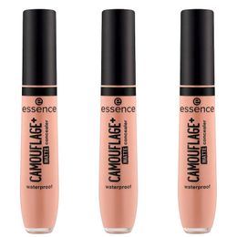 Essence Concealer »CAMOUFLAGE+ MATTE concealer« 3-tlg., hohe Deckkraft, mattierend, alle Hauttypen braun Concealer von Essence