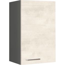 Nobilia Hängeschrank »"Riva", Ausrichtung wählbar, vormontiert, « in drei Breiten: 30, 45 und 60 cm, mit Soft-Close-Funktion Front: Weißbeton...