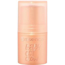 Essence Highlighter »BABY GOT GLOW highlighter stick« 3-tlg., Balm-Textur, aufhellend, leichte Deckkraft, alle Hauttypen Golden Aura Highlighter...