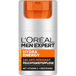 L'Or&eacute;al L'OR&Eacute;AL PARIS MEN EXPERT Gesichtsgel &raquo;Hydra Energy 24H Anti-M&uuml;digkeit&laquo; mit hoher Wirksamkeit transparent Bek&auml;mpft dunkle Augenringe & mildert feine...