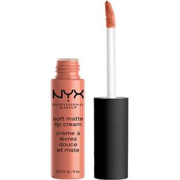 NYX Lippenstift &raquo;Professional Makeup Soft Matte Lip Cream&laquo; mit nat&uuml;rlichen Inhaltstoffen SMLC09 Abu Dhabi Lippenpflege von NYX