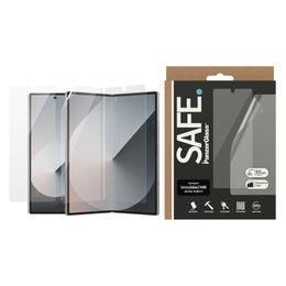 SAFE BY PANZERGLASS Displayschutzglas &raquo;Classic Fit Glass + Ultra-Wide Fit TPU Screen Protection&laquo; f&uuml;r Samsung Galaxy Z Fold6 Displayschutzfolie,...