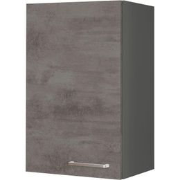 Nobilia Hängeschrank »"Riva", Ausrichtung wählbar, vormontiert, « in drei Breiten: 30, 45 und 60 cm, mit Soft-Close-Funktion Front: Beton...
