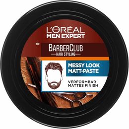 L'Oréal L'ORÉAL PARIS MEN EXPERT Haarpomade »Barber Club Messy Look Matt Paste« mit angenehmen Duft schwarz Haarstyling von L'Oréal Men Expert