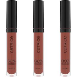 Catrice Lipgloss »Gloss Obsessed Lip Glaze« Warmer Braunton mit hochglänzendem Finish The Glossfather Geschmeidige, nicht klebrige Textur für...