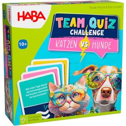Haba Spiel &raquo;Team-Quiz Katzen vs Hunde&laquo; bunt