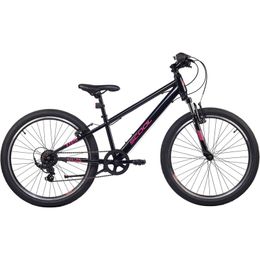 S'COOL S&rsquo;COOL Jugendfahrrad &raquo;S'COOL Xroc 24-K6 Oxid/Pink&laquo; 6 Gang Shimano Kettenschaltung Jugendfahrrad