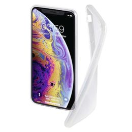 Hama Smartphone-H&uuml;lle &raquo;Cover "Crystal Clear" f&uuml;r Apple iPhone X, Xs, Transparent&laquo; Wireless-Charging-kompatibel transparent Thermoplastische Polyurethane (