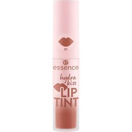 Essence Lippenstift »hydra kiss LIP TINT« 3-tlg., hohe Deckkraft, glänzend Blushing Nude Lippenstift von Essence
