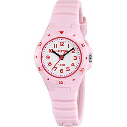 Calypso Watches Quarzuhr »Junior Collection« Kinderuhr, Armbanduhr, analog, Beleuchtung, ideal auch als Geschenk rosa Ansprechende Kinderarmbanduhr