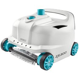 Intex Poolbodensauger »Pool-Cleaner Deluxe ZX300« inkl. 6, 5 m langem Schlauch weiß/blau